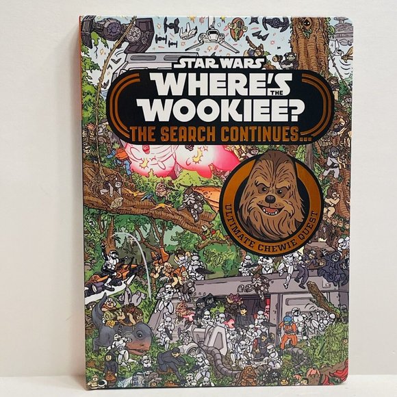 Other | Star Wars Wheres The Wookiee Chewbacca Book Hardcover New ...